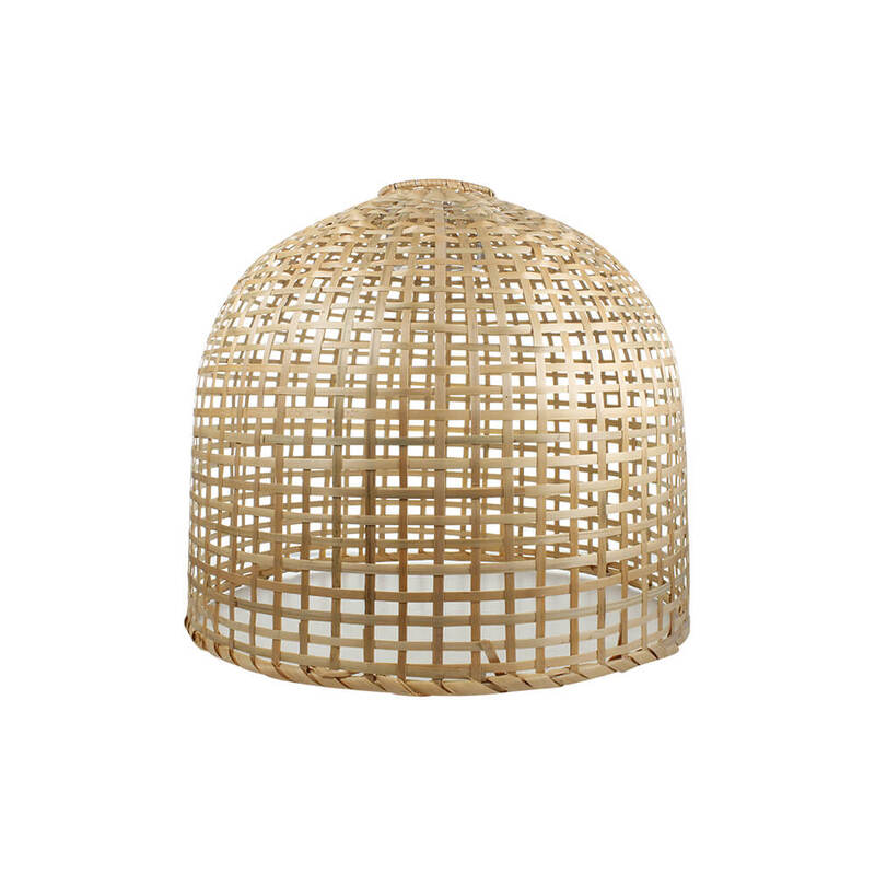 Batur Hand Woven Cane Shade E27 - Natural Aesthetic for Your Home