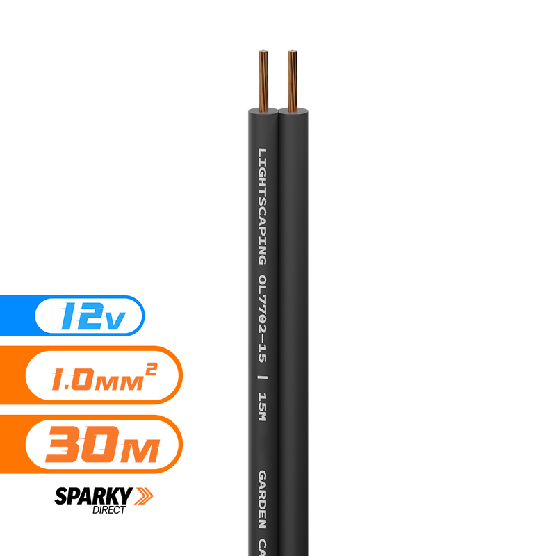 Lightscaping OL7702-30 | 30m DIY Garden Cable | 12V
