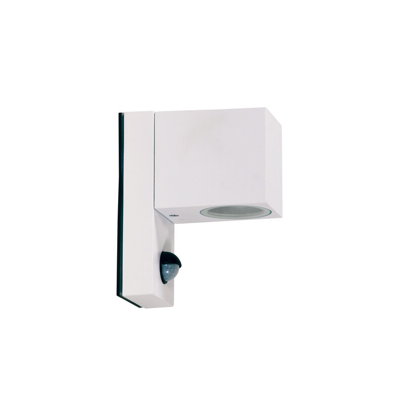 Oriel OL7826WH | Atlas Outdoor PIR Sensor Light | White