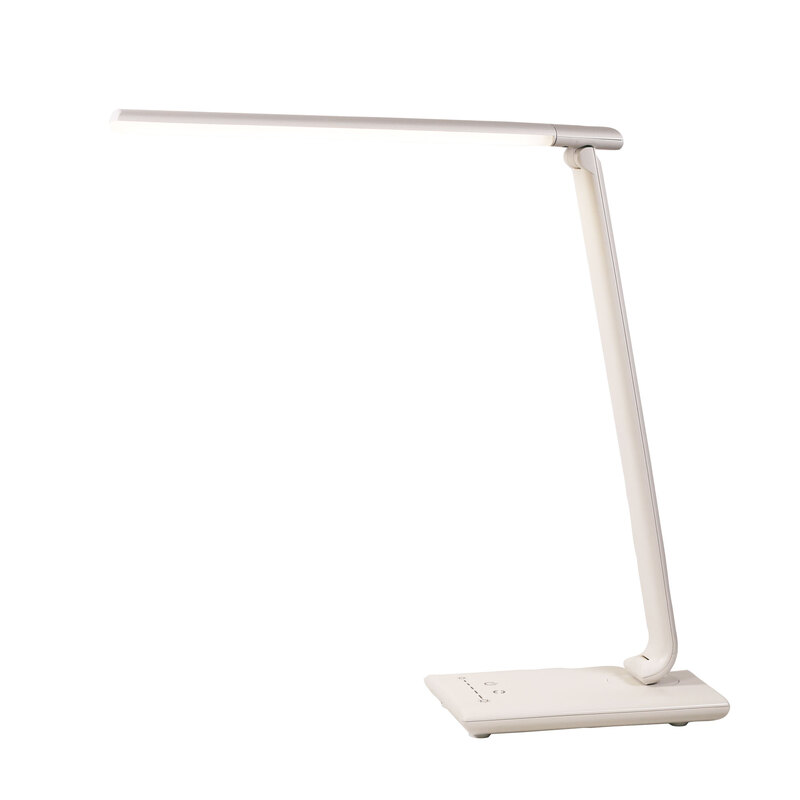 Oriel OL92631WH Luke LED Desk Lamp with USB - Smart & Adjustable