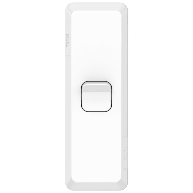 Clipsal Pro Series P3041A-XW | Architrave Single Gang 1/2 Way 20A/16AX ...