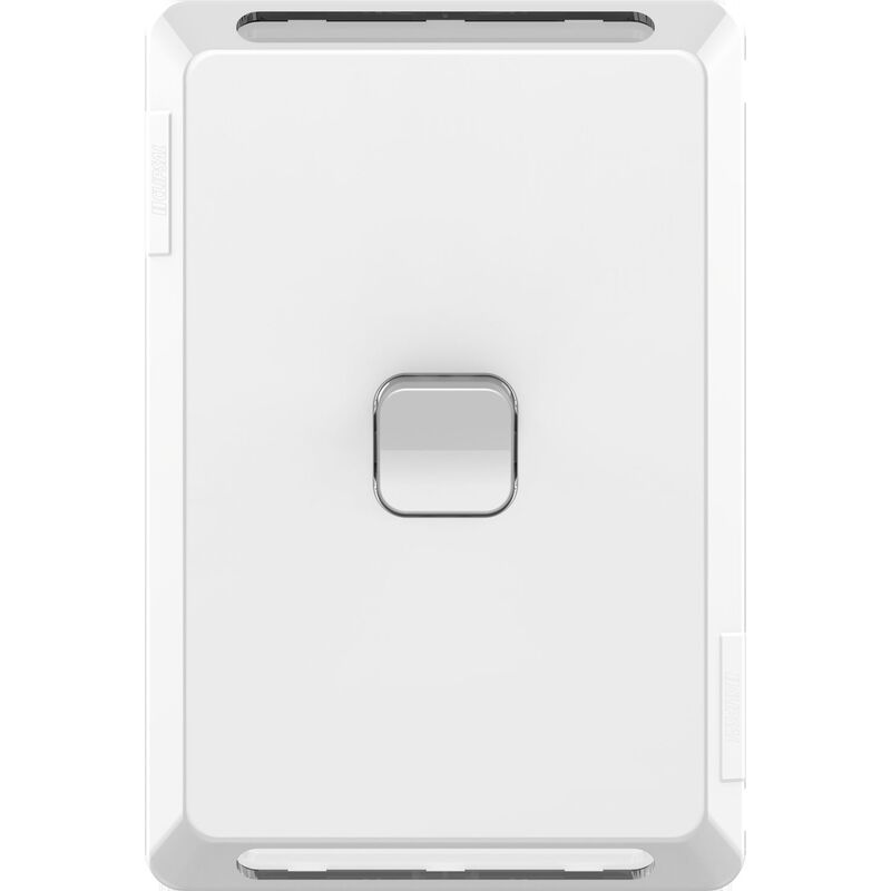 Clipsal Pro Series P3041C-XW | 1 Gang Skin Switch Cover Only (No Mech ...