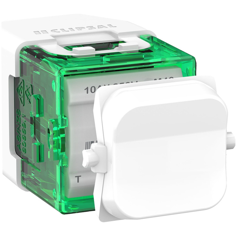 Clipsal Pro Series P49MBPR-XW | Mech Switch Momentary Toggle 3-pos ...