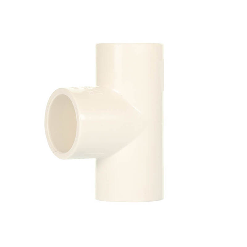 AC Direct PDP20-TEE: 20mm PVC T Piece for Pressure Drain Pipe Systems