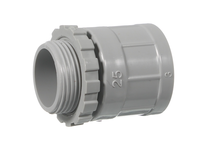 NLS 30209 | 25mm PVC Plain to Screw adaptor | PS25