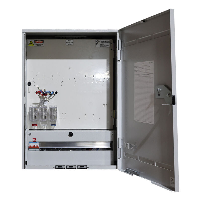 Queensland Switchboards QSPM3P | 63A Pre-Wired Meter Box