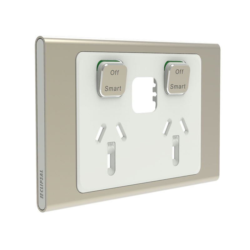 Clipsal Iconic STYL S3025CSC-CE | Connected Socket (3025CSC) | Crowne ...