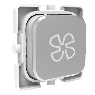 Clipsal Iconic S40APBF-SV | Iconic Fan Push Button Assembly | Styl ...