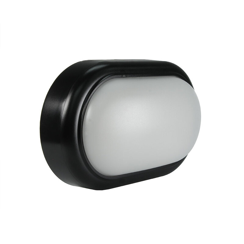 SAL SL7271CW-BK | Oval LED Weatherproof Bunker Light 15W (Black)