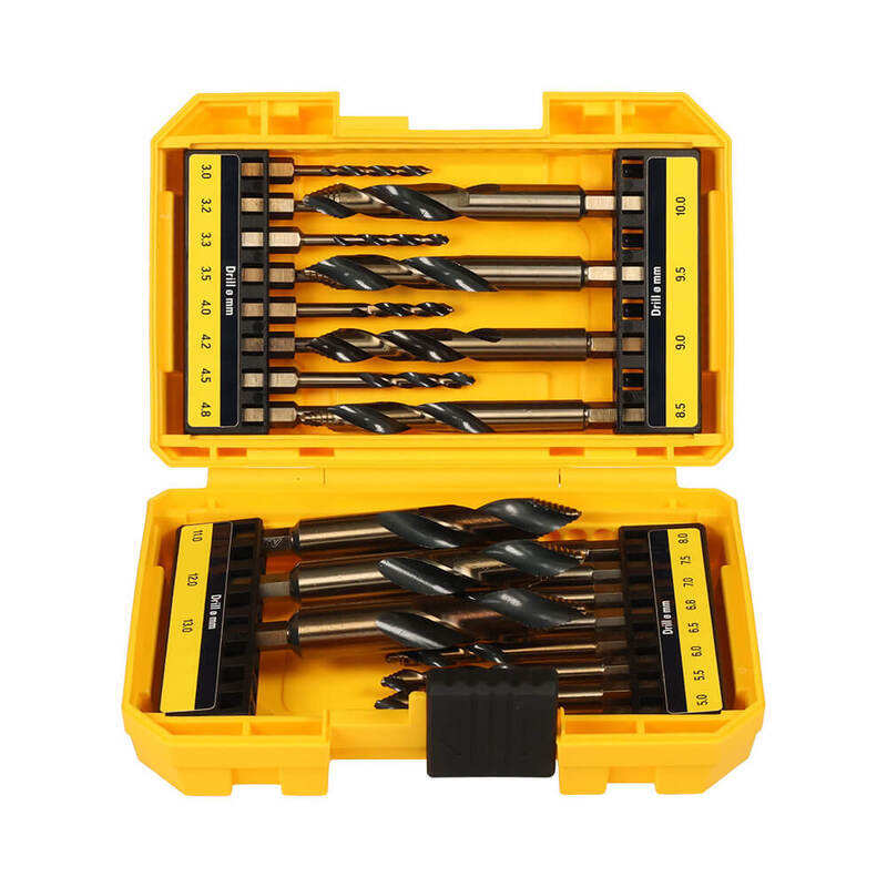 Alpha SM23ST | ONSITE Step Drill Bit Set, 23 Bits, 3-13mm²