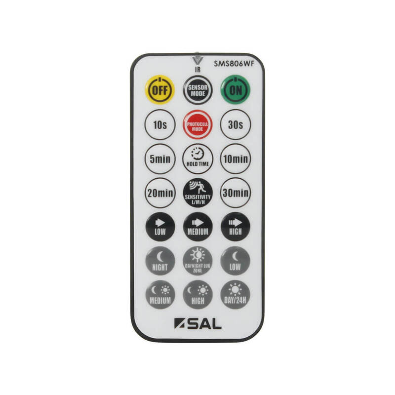 SAL SMS806WF-RC | Mantis Multi-Function Sensor Remote Control | 18 Buttons