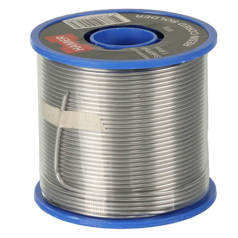 SOLDER 1.6MM THICK 60/40 500GM Roll | SOL60402 - Hamer
