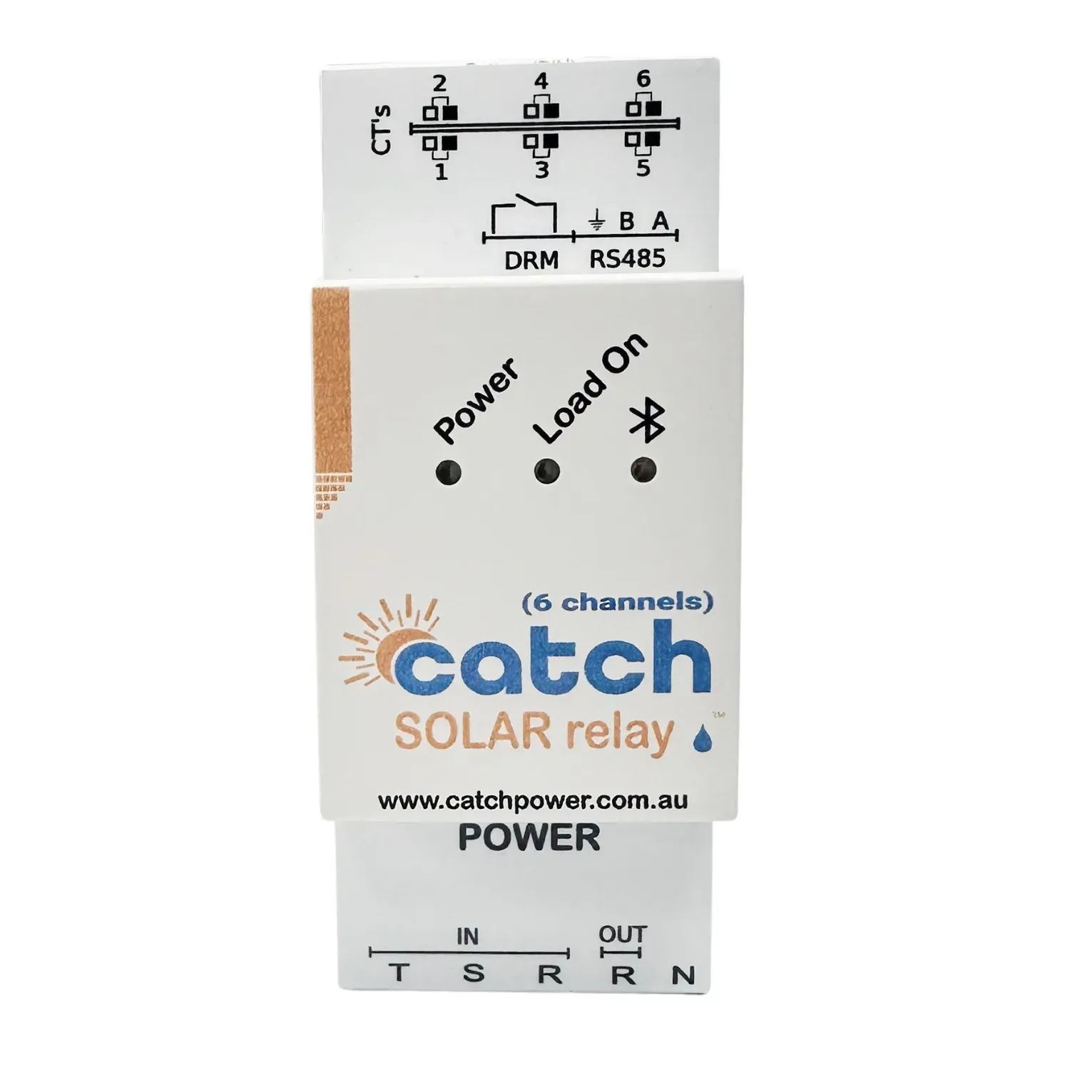 CATCH Power SOLARRELAY-6XCT | Solar Relay with 6 CTs Suitable for 3 ...