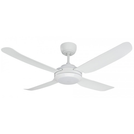 Ventair SPIN1304WH-L | SPINIKA 52” 4 BLADE CEILING FAN LIGHT