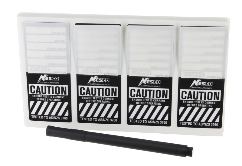 Test Tags BLACK 100 Pack | TAGTT7B