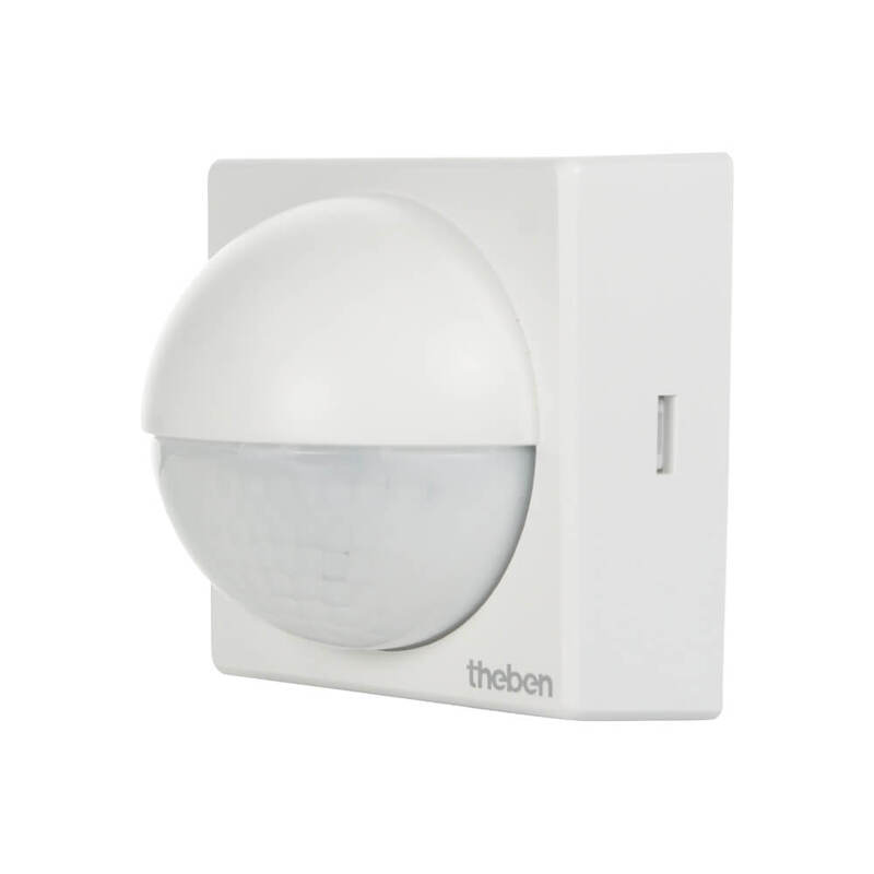 Theben THELUXA-R180-WH | Outdoor Wall PIR Motion Detector 180° IP55 | White