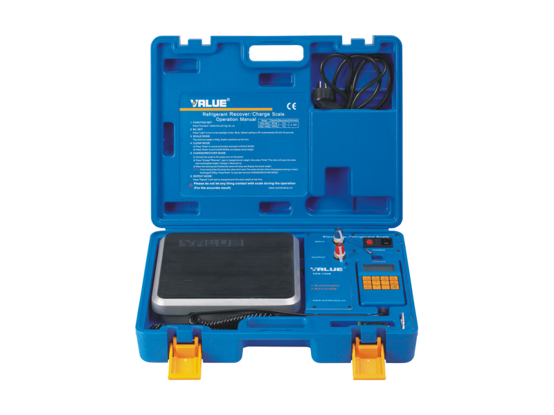Value VES-100B HVAC Refrigerant Recovery/Charge Scales - Precision and ...
