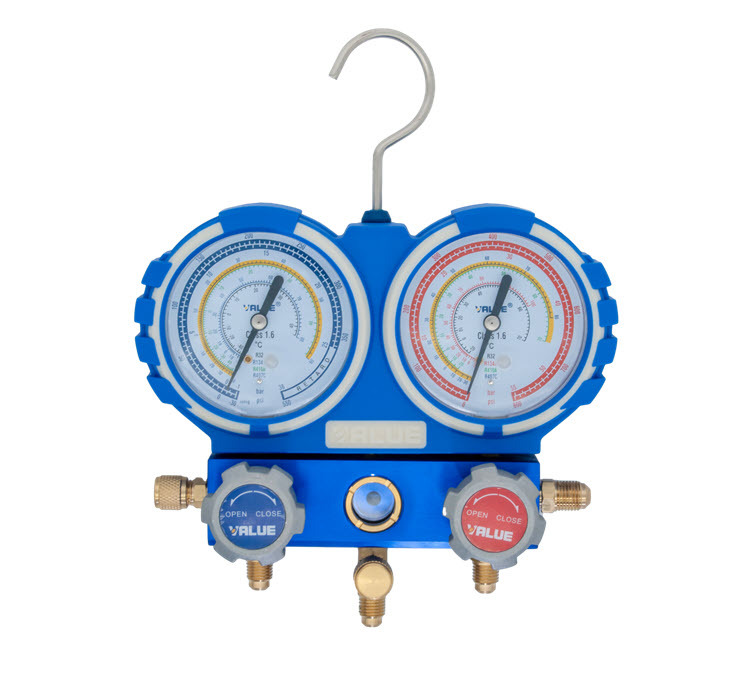 Manifold Gauges Ball Valve Type R32 | VMG-2-R32 - Aircon D