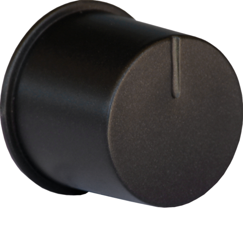 WBAERK-MB | Matt Black Electronic Dimmer Knob MB HAGER - Hager Electrical