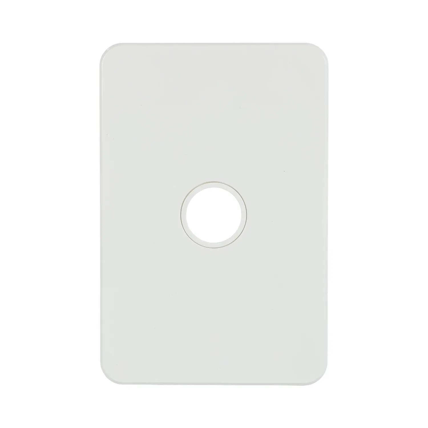 Hager Silhouette WBSSP1 | Single Gang Switch Cover Only | Slimline ...