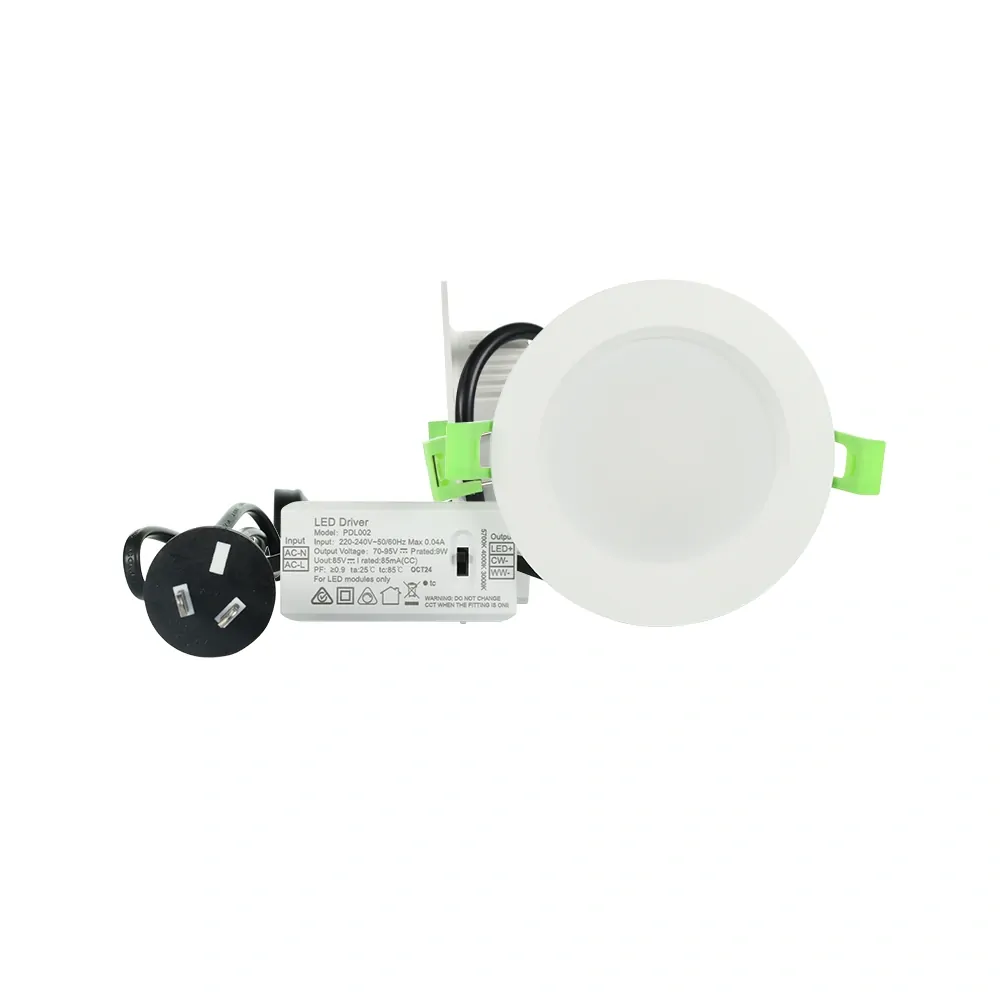 XLED XDA5 | Aura Shallow LED Tri Colour Downlight CCT Dimmable 9W ...