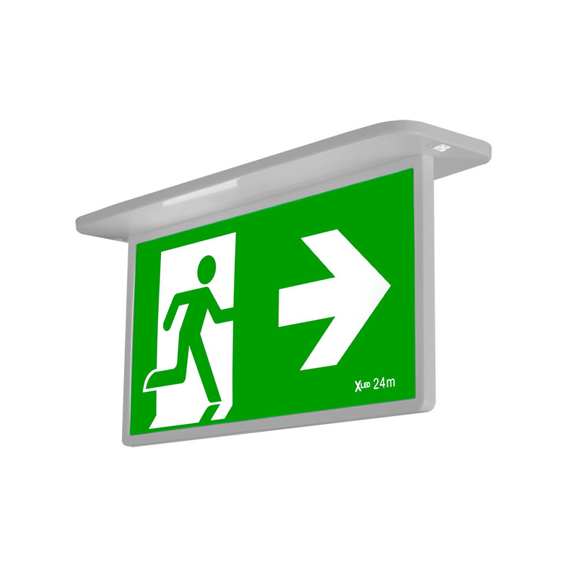 XLED XEX24REL | 20W Slim Recessed LED Exit Sign