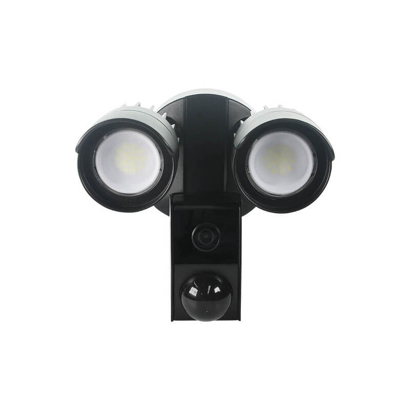XLED XSPY24WLED | Twin Spot Sensor Light Camera Microphone and Speakers