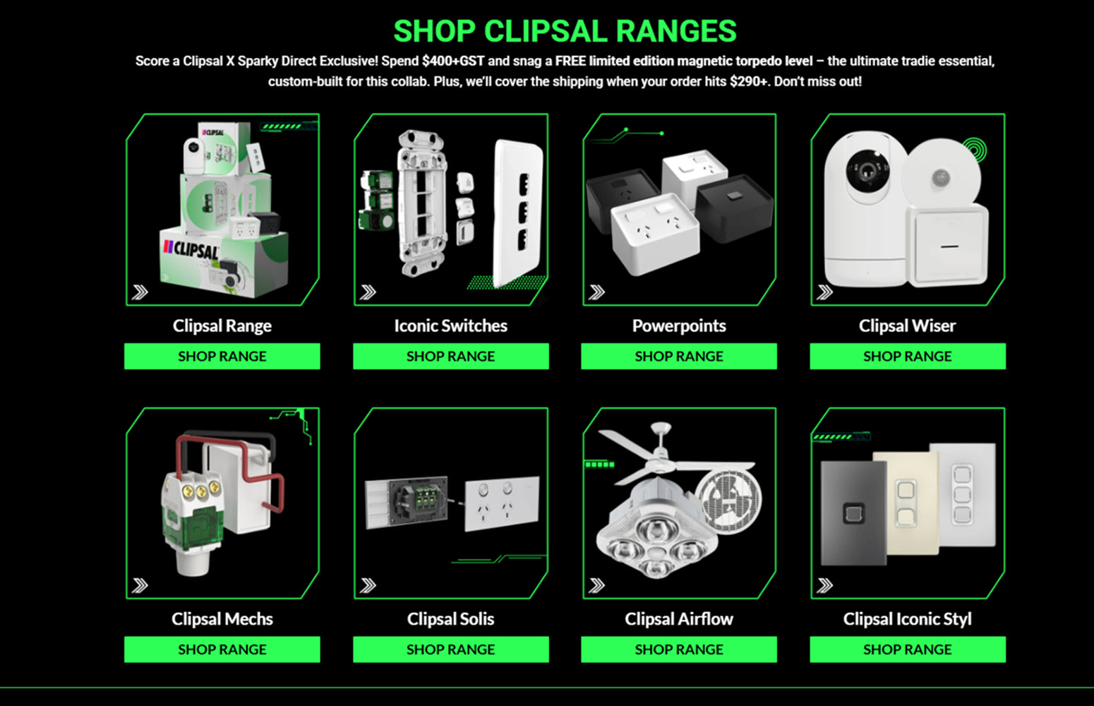 Clipsal X Sparky Direct Torpedo Level